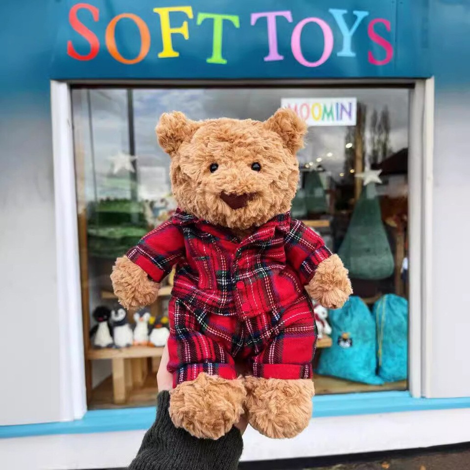 NWT Jellycat Bartholomew Bear Bedtime Limited Plush Toy AUTHENTIC ...