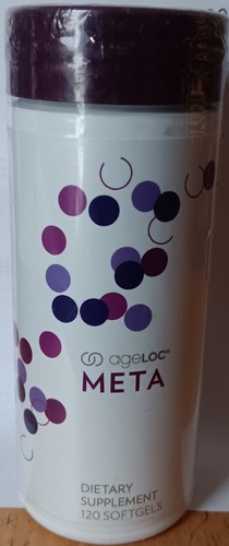 Nu Skin PHARMANEX ageLOC Meta Supplement 120 Softgels Exp 10/2025 New ...