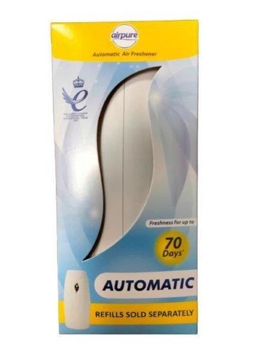 2 x Airpure Automatic Air Freshener Spray Machine 70 Day Freshness ...