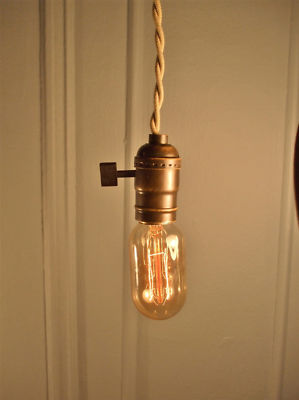 Vintage Industrial Pendant Light - Machine Age Lamp | eBay