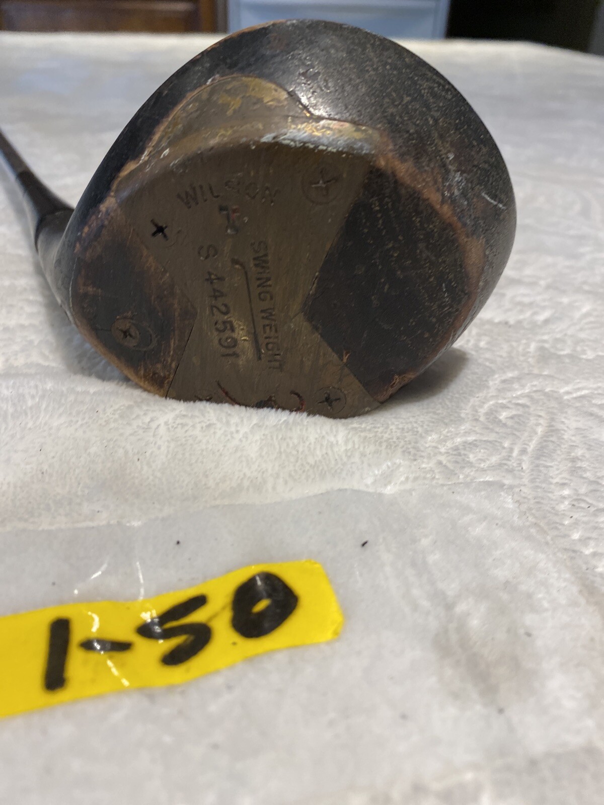 Wilson Speed Flo Wood Driver, Sam Snead Champ, 3 Swing Weight, S 442591 ...