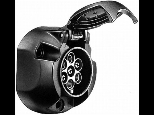 8JB 001 943-022 Hella Plastic 7 Pole Socket, Copper/Nickel | eBay