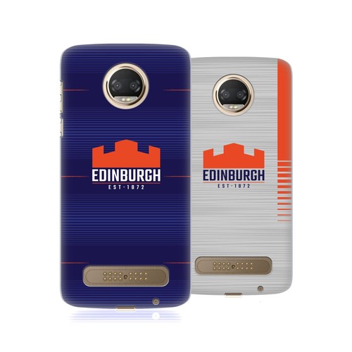 OFFICIAL EDINBURGH RUGBY 2023/24 CREST KIT HARD BACK CASE FOR MOTOROLA ...