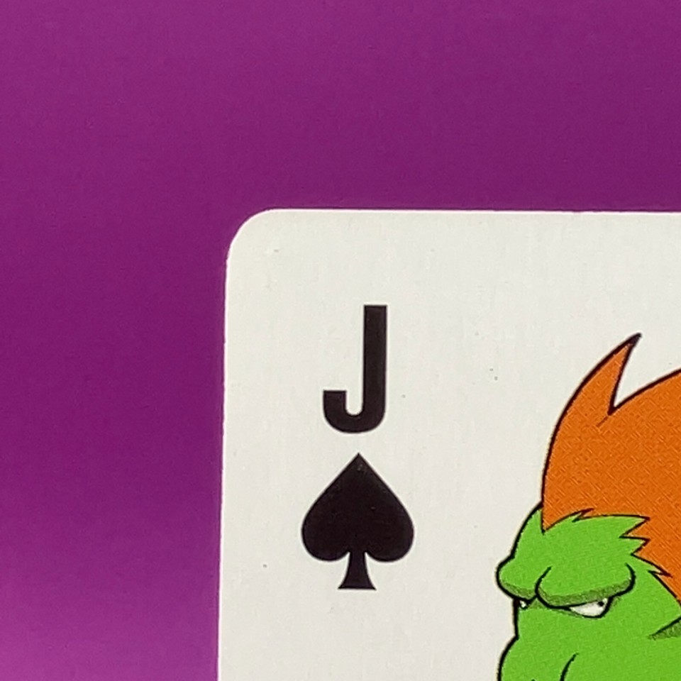 Blanka Dan Street Fighter Arcade Edition Playing Cards CAPCOM Video ...