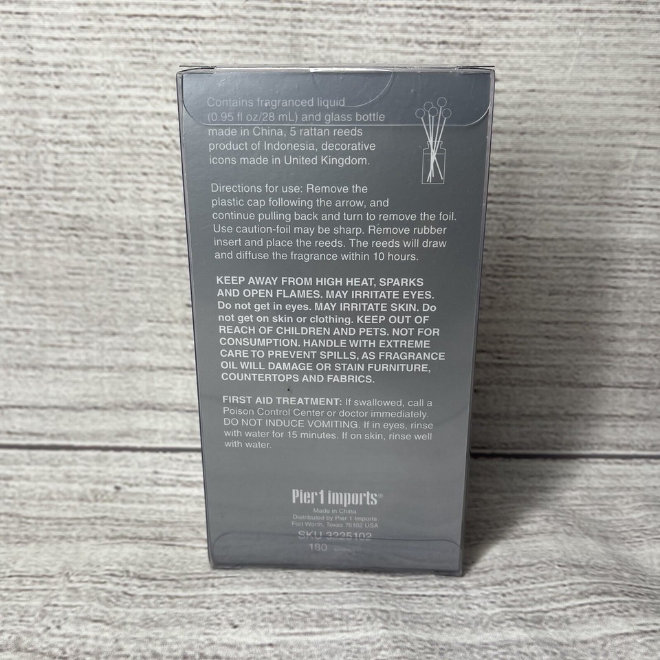 Pier 1 Snowy Birch Reed Diffuser 0.95 Oz Discontinued New Rare | eBay