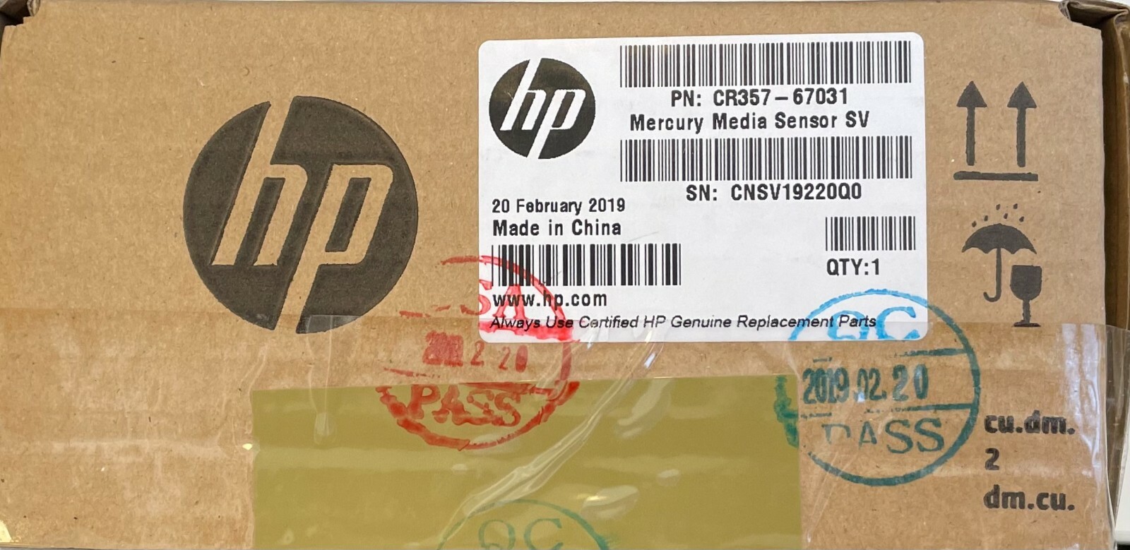 HP - Media Sensor Assembly - CR357-67031 | eBay