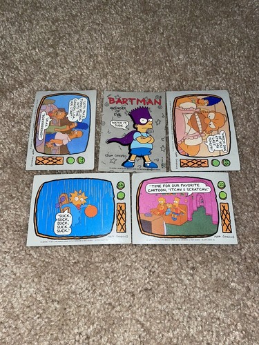 Simpsons Card Lot | eBay