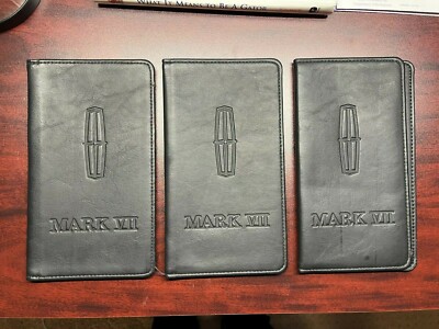 Vintage LINCOLN Mark VII 7 LSC SE OWNERS MANUAL BINDER RARE Near Mint ...