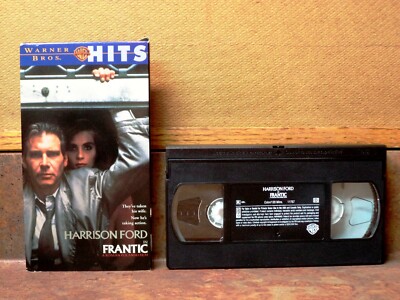 FRANTIC (VHS 88) Harrison Ford, Betty Buckley, John Mahoney, Emmanuelle ...