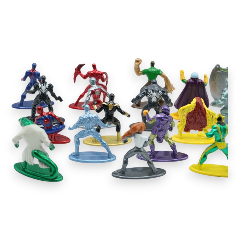 DC Comics Die Cast Metal Collectible Figure Set of 18 | eBay