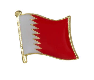 Bahrain Flag Lapel Pin - 5/8" x 5/8" | eBay