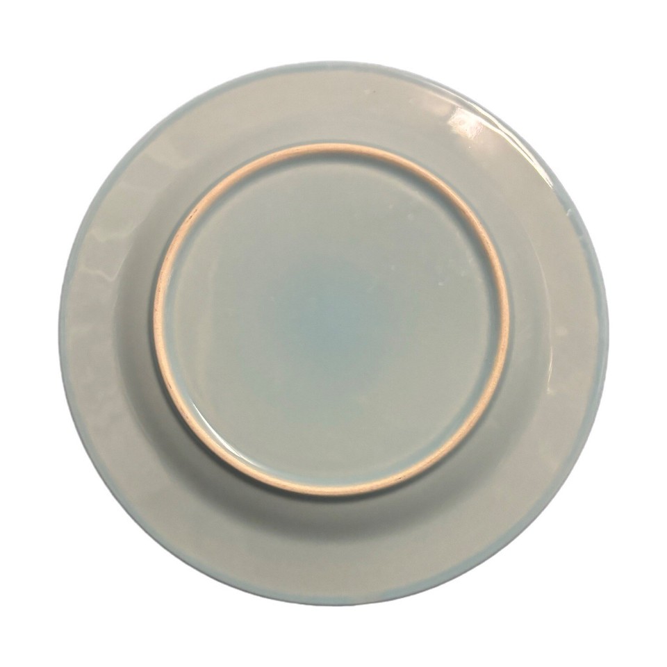 Thomson Pottery CAPE CODE 4-Salad Plates Blue Embossed Seashells ...