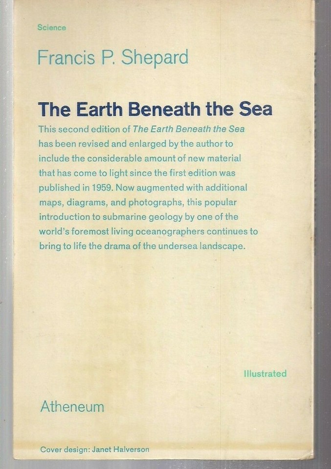 The Earth Beneath the Sea 56 Atheneum TPB 1967 Francis P Shepard ...
