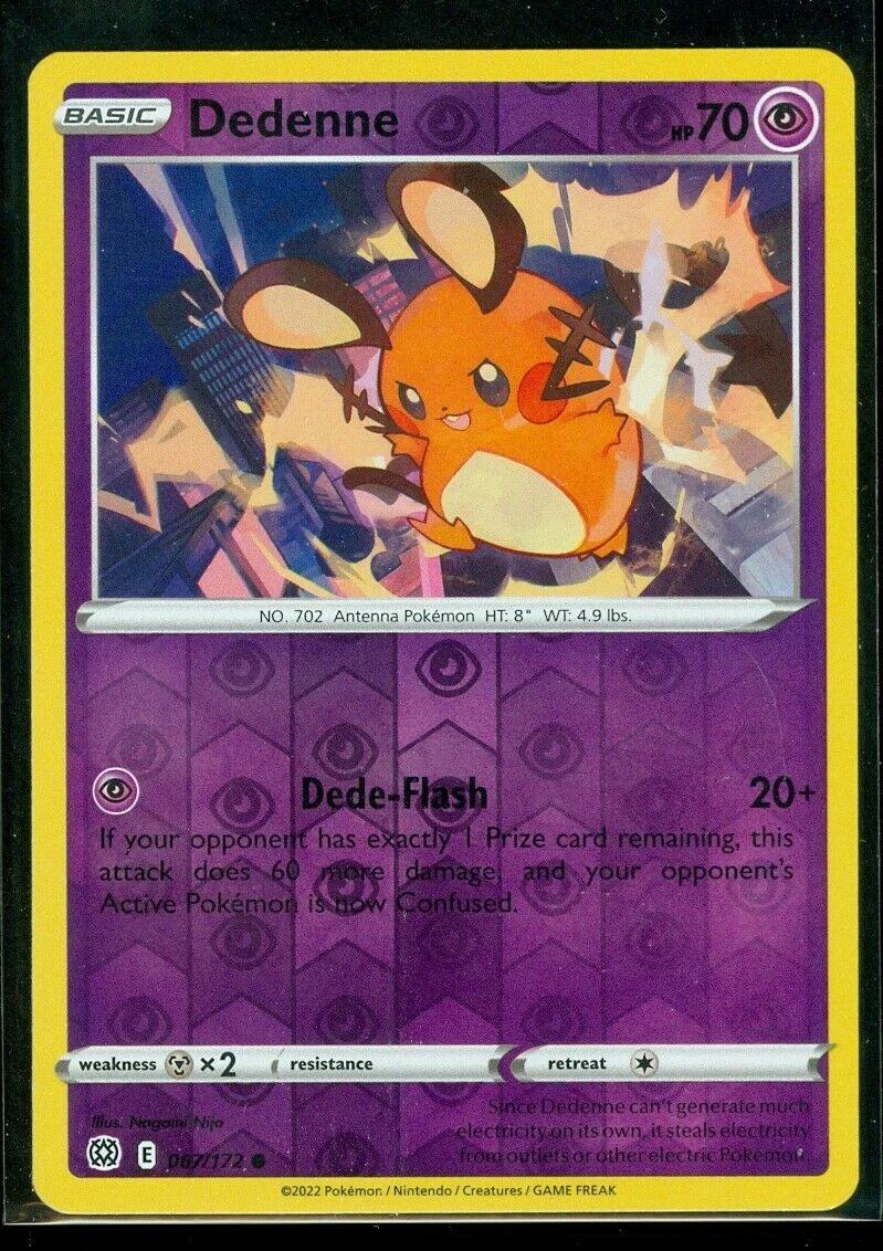 Pokemon Dedenne Card