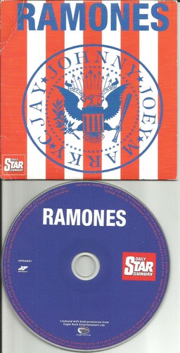 THE RAMONES Limited 7TRX HITS 2007 EUROPE NEWSPAPER PROMO CD USA seller ...