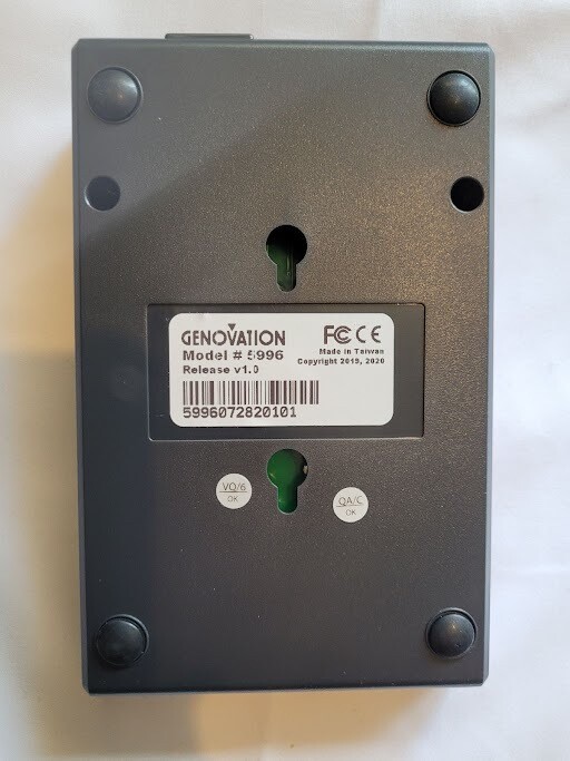 GENOVATION CONTROL PAD MODEL 5996 VERSION 1.0 PROGRAMMABLE KEYPAD COMES ...