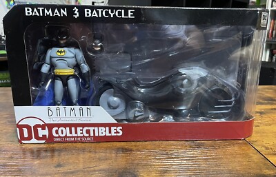 DC Collectibles Batman & Batcycle Batman The Animated Series | eBay