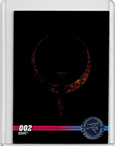 Quake Limited Run Games Silver Trading Card #002 New Mint | eBay