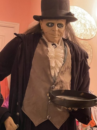 Gemmy Edwardian Butler (orig. version) retired Halloween Animatronic ...
