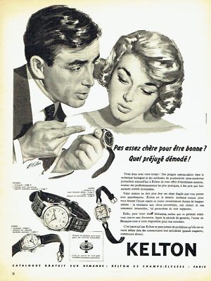 Publicité Advertising 097 1958 les montres Kelton | eBay
