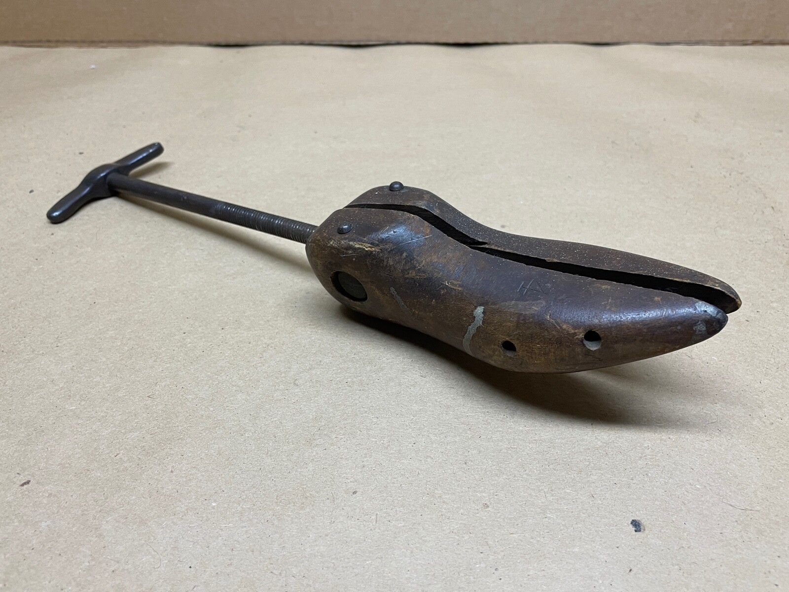 Antique No.4 Wood & Steel SHOE STRETCHER Form Expanda… - Gem