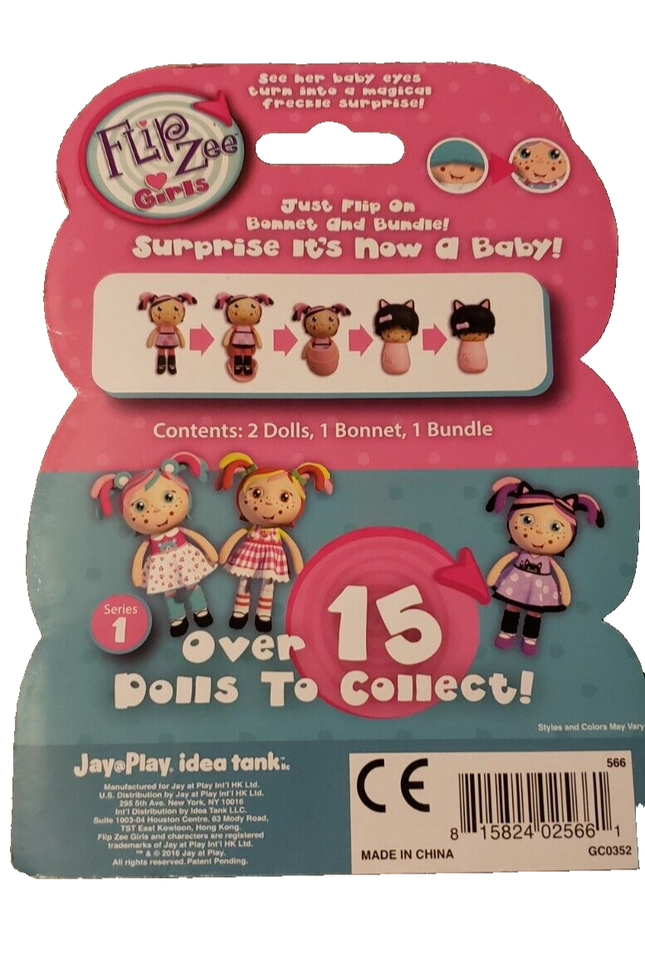Flip Zee Girls The Baby That Flips For You Back Into The Girl And Back ...