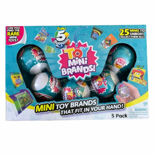 5 Surprise Mini Brands! Pack of 5 Surprise Balls for sale online | eBay