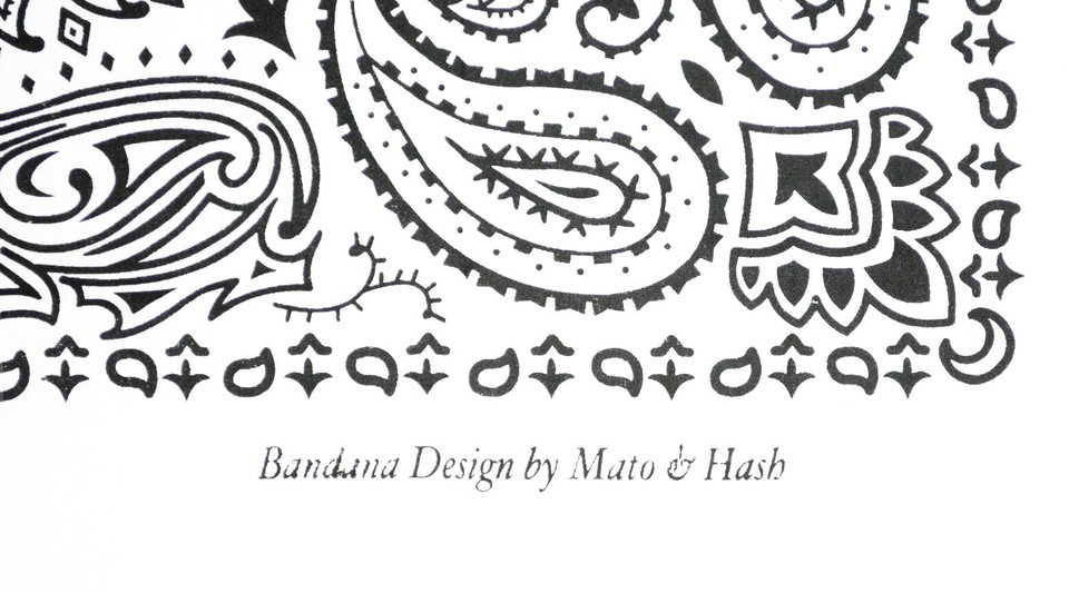 10PK Mato & Hash Jumbo Bandanas 27 x 27 Versatile Biker Rags Classic ...