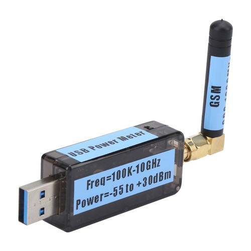 USB RF Tester ABS Radio Frequency Power Meter With 4Pcs Antenna 5VDC ...
