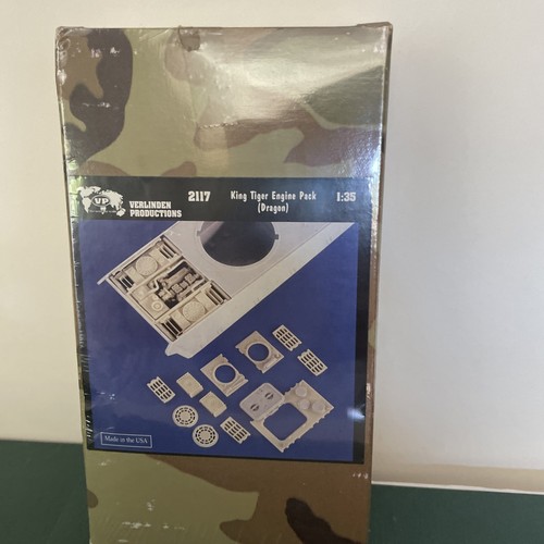 Verlinden 1/35 King Tiger (Tiger II) Tank Engine Compartment Pack ...