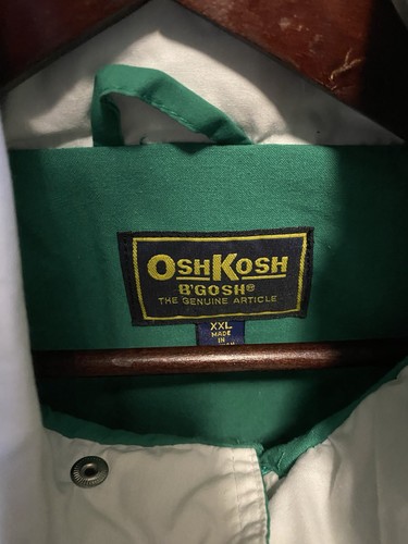 Osh Kosh B'Gosh Vintage 90s Color Block Jacket Boxy Fit Lightweight Men ...