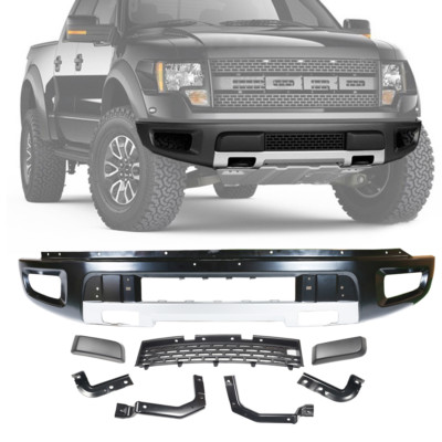 8 PCS Front Bumper Grille Kit fits Ford F-150 F150 SVT Raptor 10-14 ...