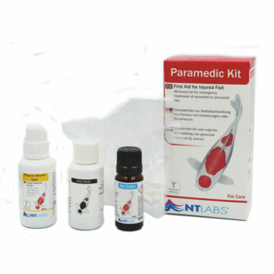 NT Labs Paramedic Kit Koi Care Ulcer Swab Wound Seal Koi Calm Fish ...