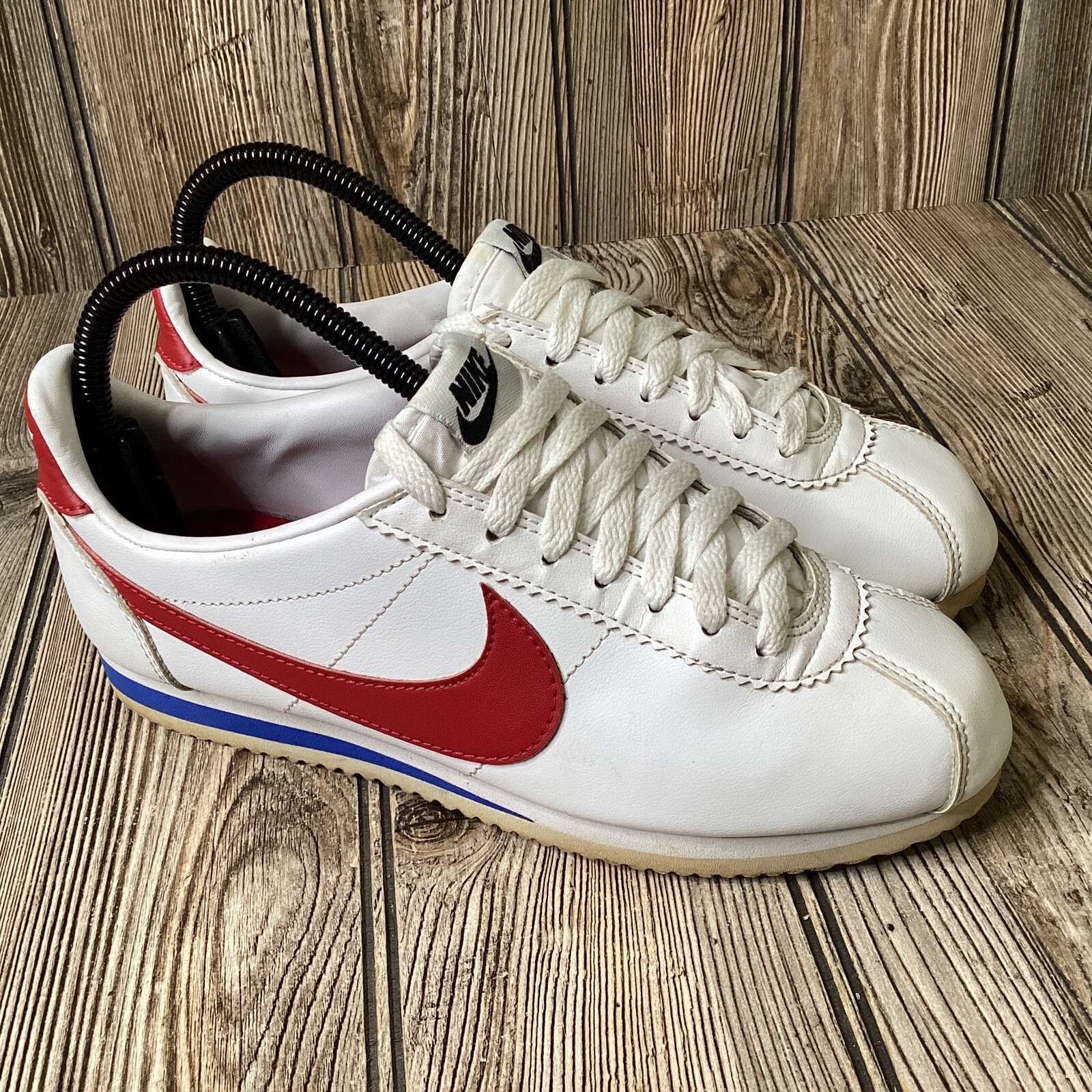 Nike Classic Cortez White Red Forrest Gump Shoes 8074… - Gem
