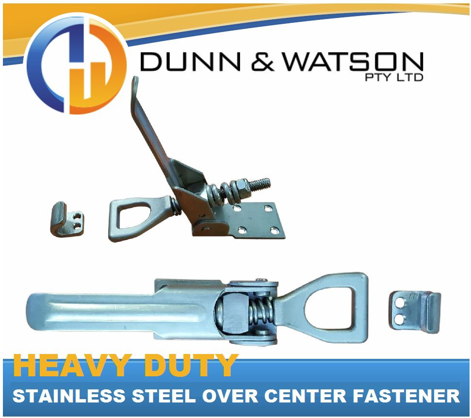 Stainless Steel Heavy Duty Over Center Fastener Lock Latch Handle | eBay