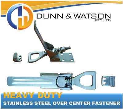 Stainless Steel Heavy Duty Over Center Fastener Lock Latch Handle | eBay