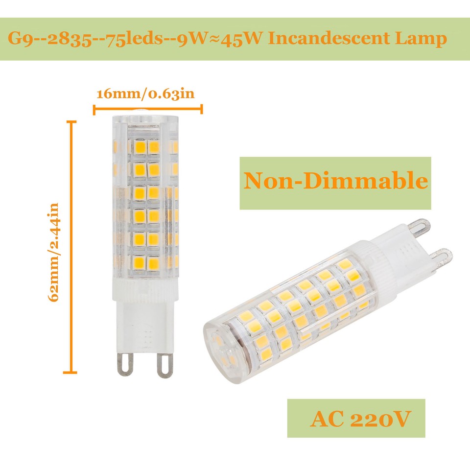 Mini G4 G9 E14 LED Light Capsule Bulb 12V 220V Replace Halogen Lamp ...