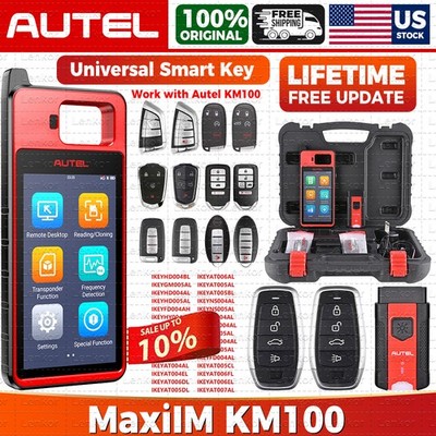 2025 Autel MaxiIM KM100 KM100E Key Fob Programming Tool Programmer ...