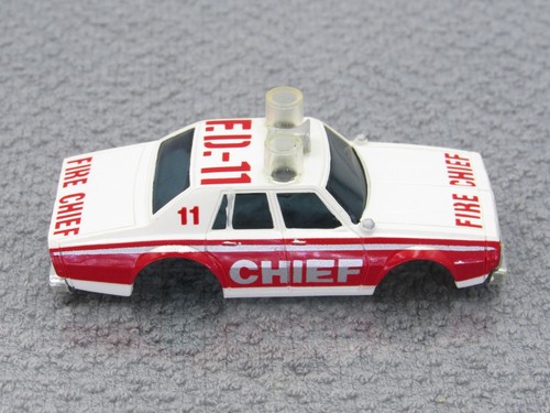 AURORA AFX EARLY CLEAR LIGHTS FIRE CHIEF BODY NICE AND CLEAN FRESHLY ...