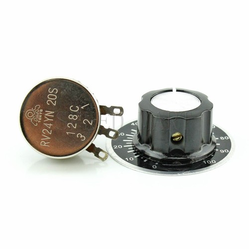 1set RV24YN 20S B100K B104 Single-turn Potentiometer and MF-A03 ...