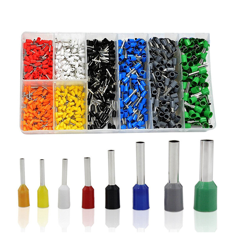 800 PCS Ferrules kit, Wire Ferrules Crimp Connector, Insulated Cord Pin ...