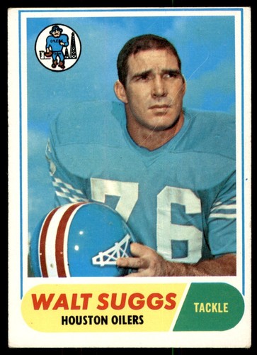 1968 Topps Football Walt Suggs (F) Houston Oilers #94 | eBay