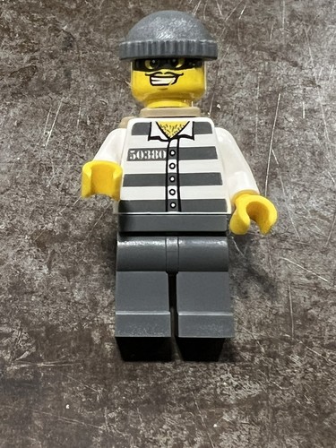 LEGO MINIFIGURES CTY0486 60047 CITY POLICE STATION JAIL PRISONER 86753 ...