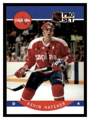 1990 Pro Set #311 Kevin Hatcher - Washington Capitals | eBay