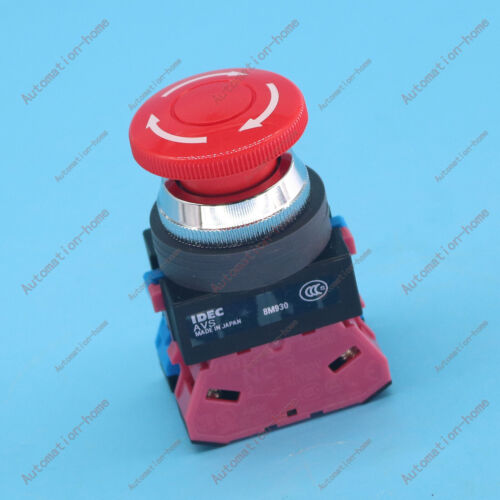 1pc Emergency Stop Button Switch Avs311nr Ebay