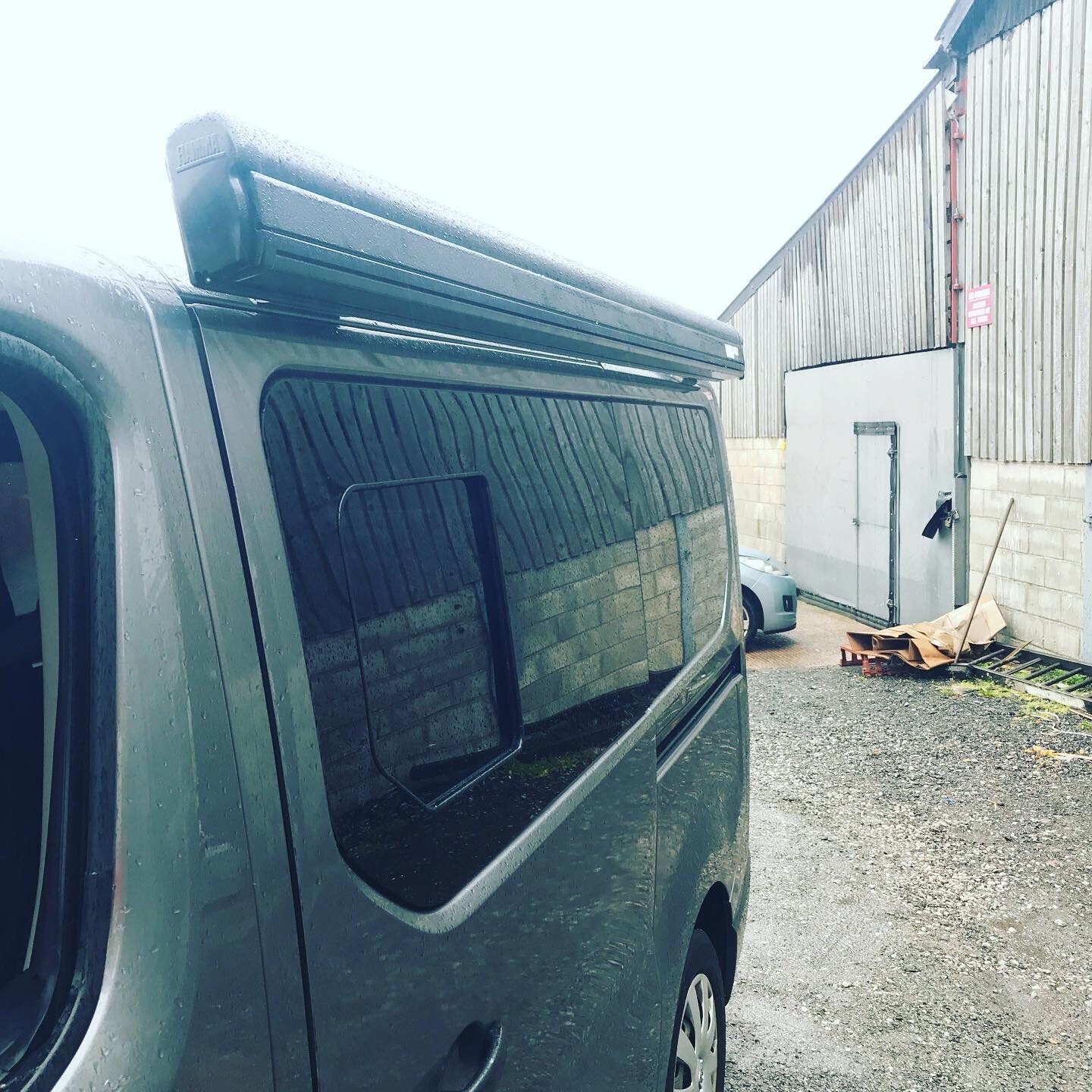 FITTED Fiamma F45s Ford Transit Custom with POPTOP roof campervan SWB ...