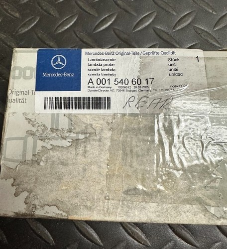 Mercedes-Benz Oxygen Sensor - 001-540-60-17 - For MBZ ML320, ML430 ...