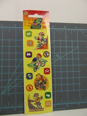 VTG NEW Rocket Power Stickers 2001 Nickelodeon Otto Rocket Reggie ...