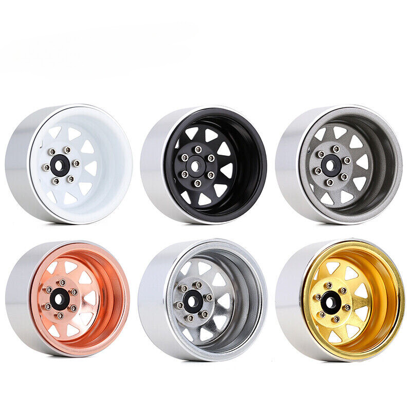 Negative Offset Deep Dish Beadlock 1.9" Wheel Rims for SCX10 II TRX4,4PCS,W1940 | eBay