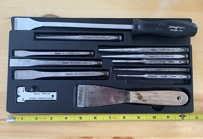 Snap-On Tools 12-piece Punch / Chisel & Scraper Set - #PAK43066 | eBay